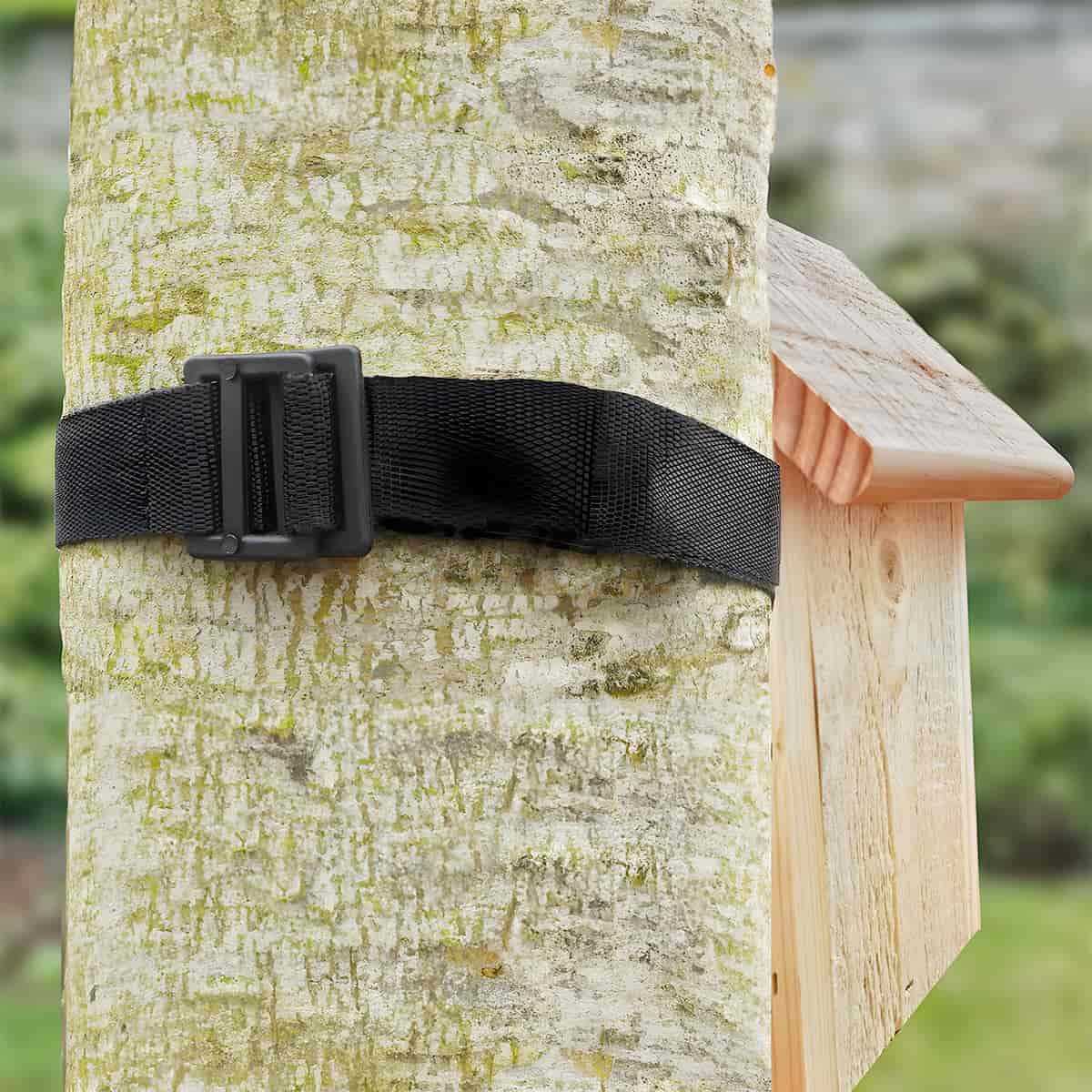 Kit de fixation pour nichoir, mangeoire et abri